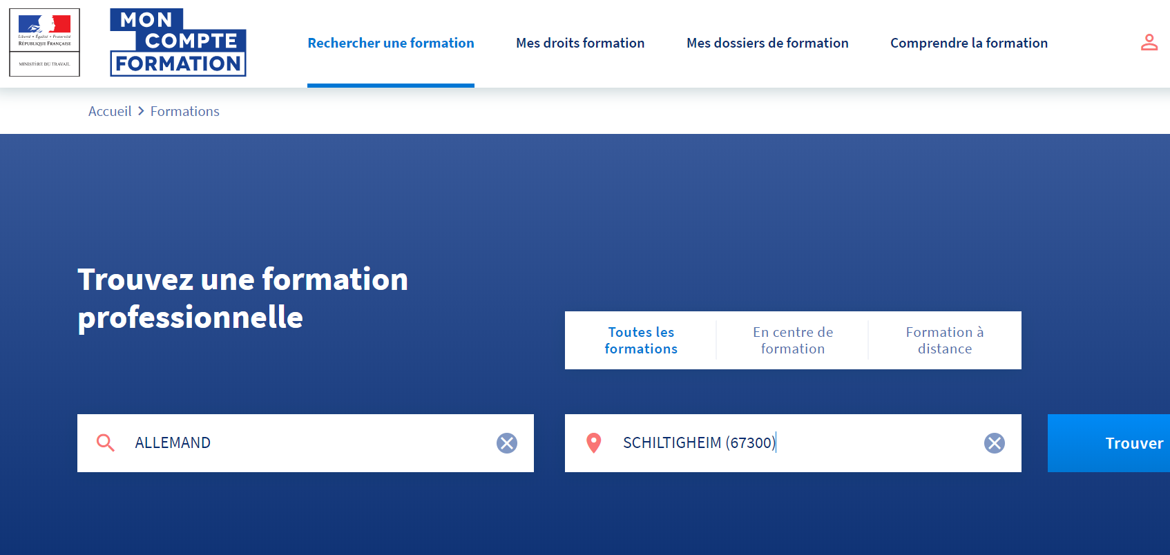 Master Class Formation